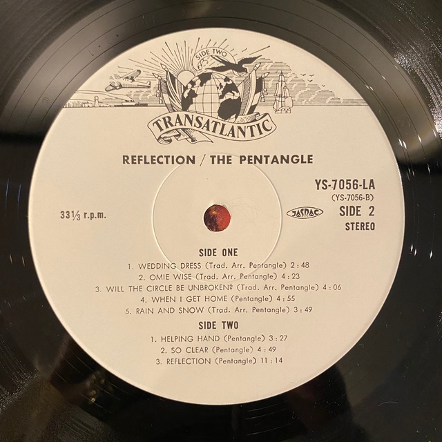 【LP】PENTANGLE/Reflection | SORC 中古アナログレコード専門店