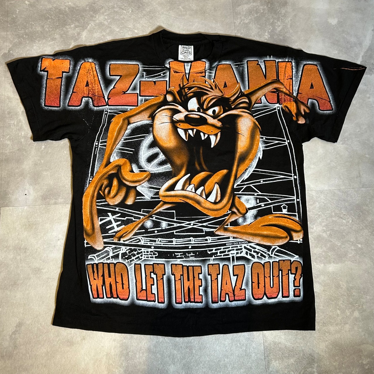 Vintage TAZ-MANIA TEE | RECEPTION SNEAKER