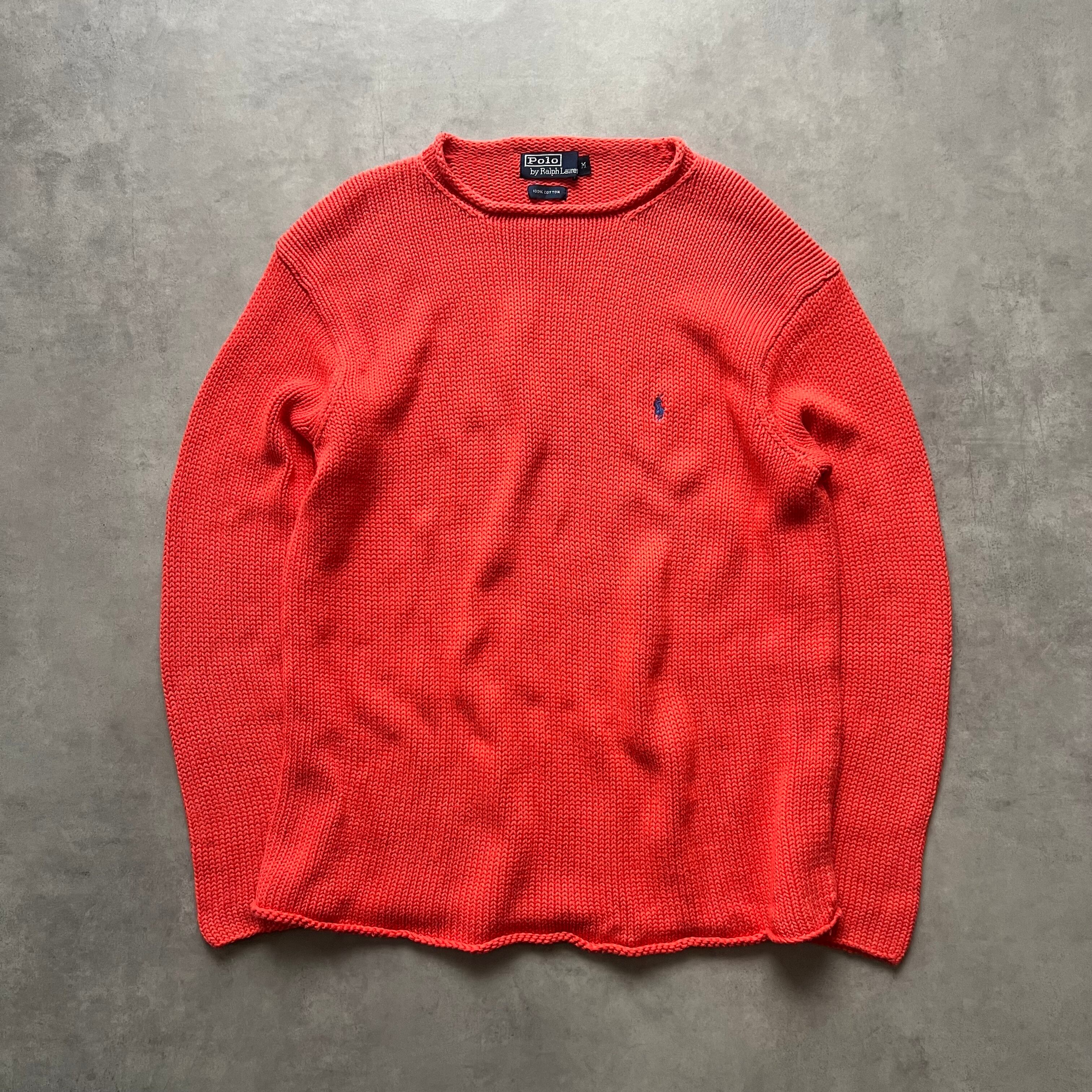 Polo By Ralph Lauren Cotton Knit Vermilion Pay ID