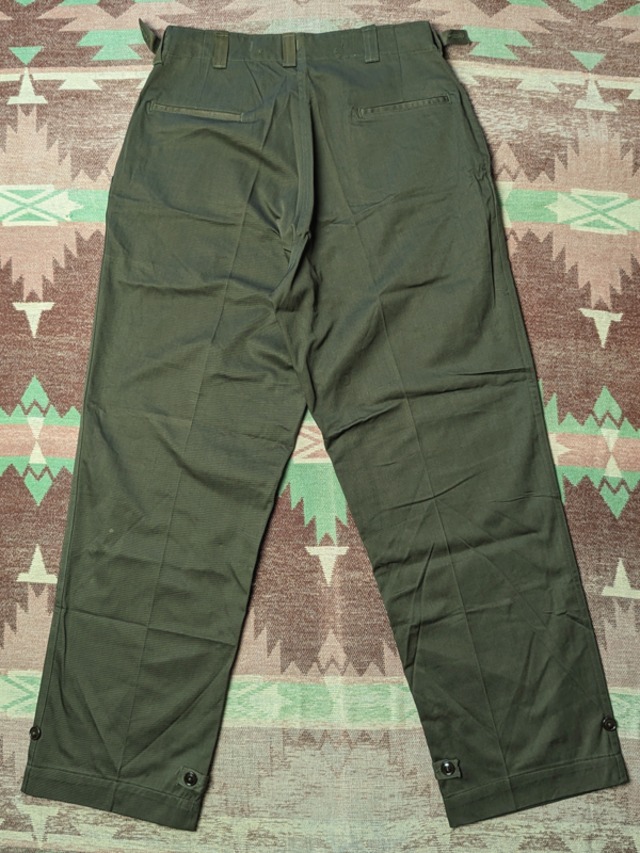 40s U.S.ARMY TROUSERS, FIELD, COTTON, O.D. M-45 HBT Pocket （W34） DEAD-STOCK | Wonder Wear ヴィンテージ ...