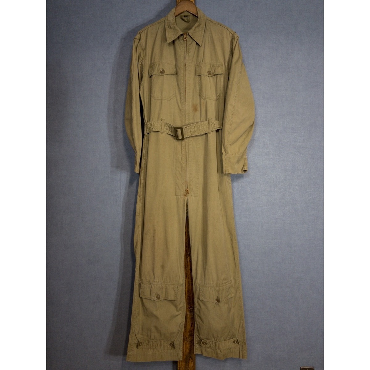 【1940s】 "US Army Air Force" WWII Summer Flight Jumpsuits | freely