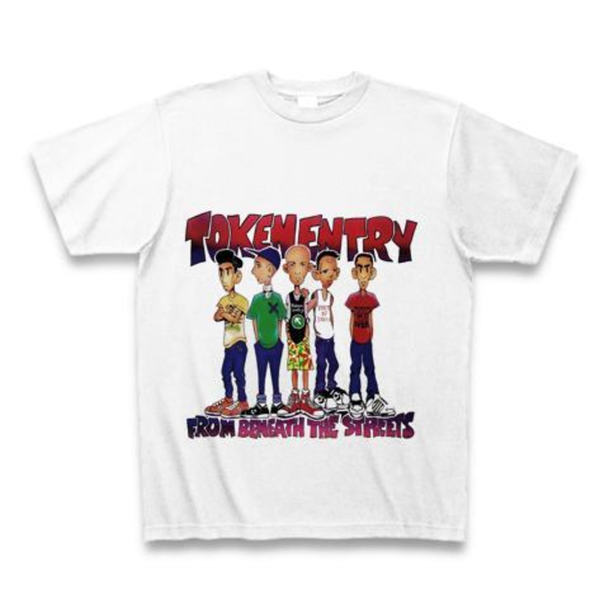 Token Entry From Beneth the street Tシャツ tee T-SHIRT | superlame ...