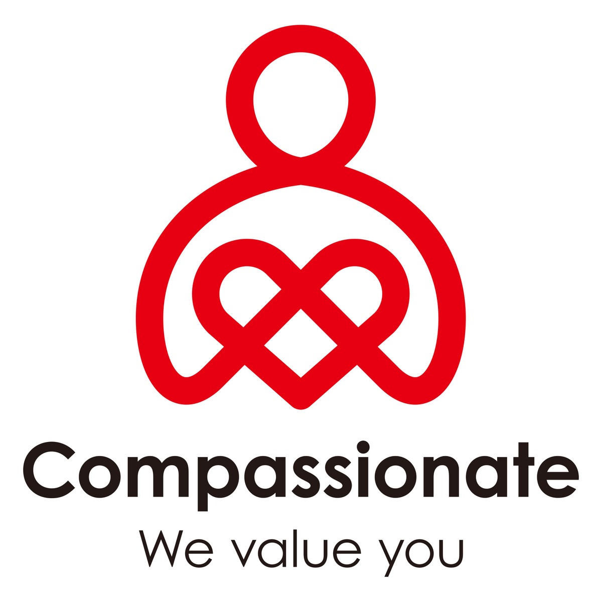 Compassionate (Symbol + Wordmark) | ideabrands