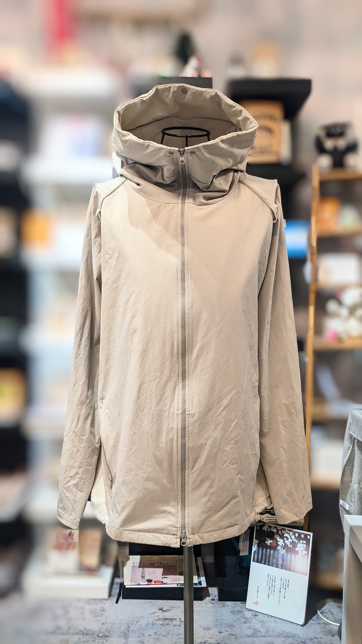 新古美品 CCP BIGHOOD JERSEY べ－ジュ SIZE M JK-TB102 | 風と地の吾