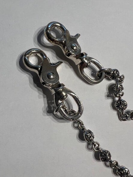 CHROME HEARTS クロムハーツ クロスボール ウォレットチェーン CHROME HEARTS クロムハーツ クロスボール ウォレットチェーン