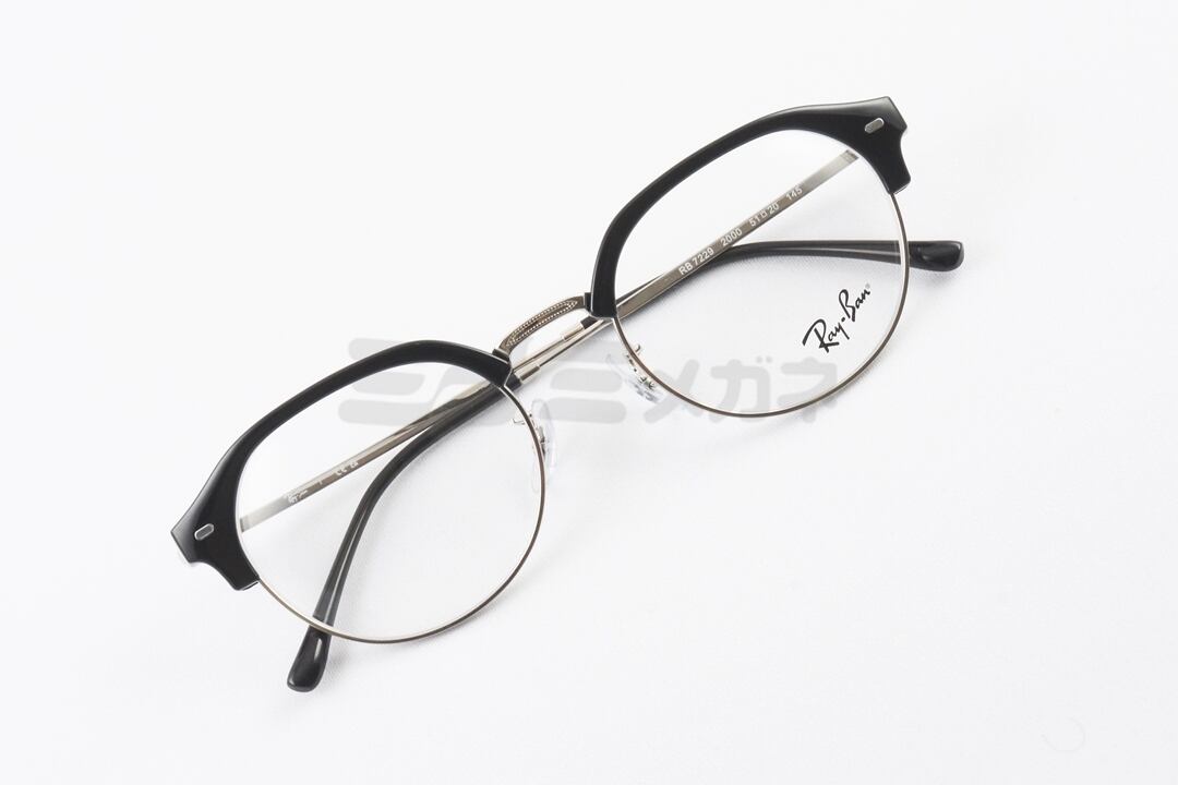 Ray-Ban メガネ RX7229 2000 51サイズ 53サイズ ボスリントン サーモント ブロー クラシカル RB7229 レイバン ...