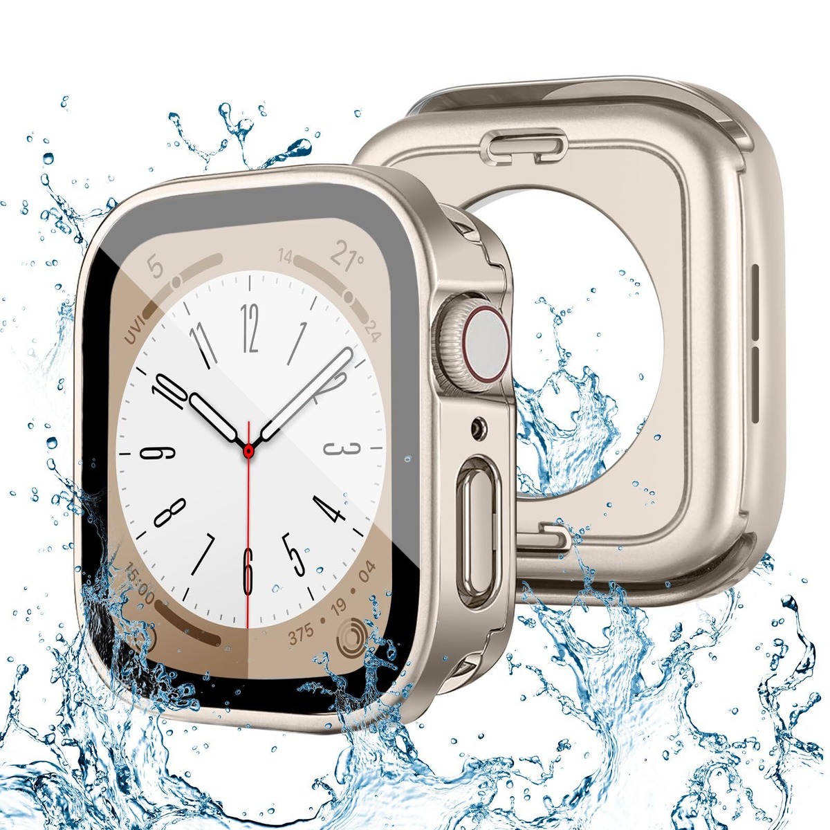 【特価セール】【2in1保護設計】POLINK 対応 アップルウォッチ カバー Series 10/9/8/7/SE/6/5/4 40mm ...