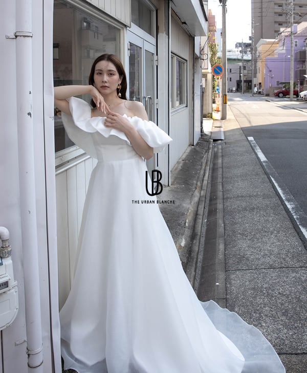 NEW】【THE URBAN BLANCHE ORIGINAL 】 マルチWAY フリル NEW】【THE URBAN BLANCHE ORIGINAL 】 マルチWAY フリル