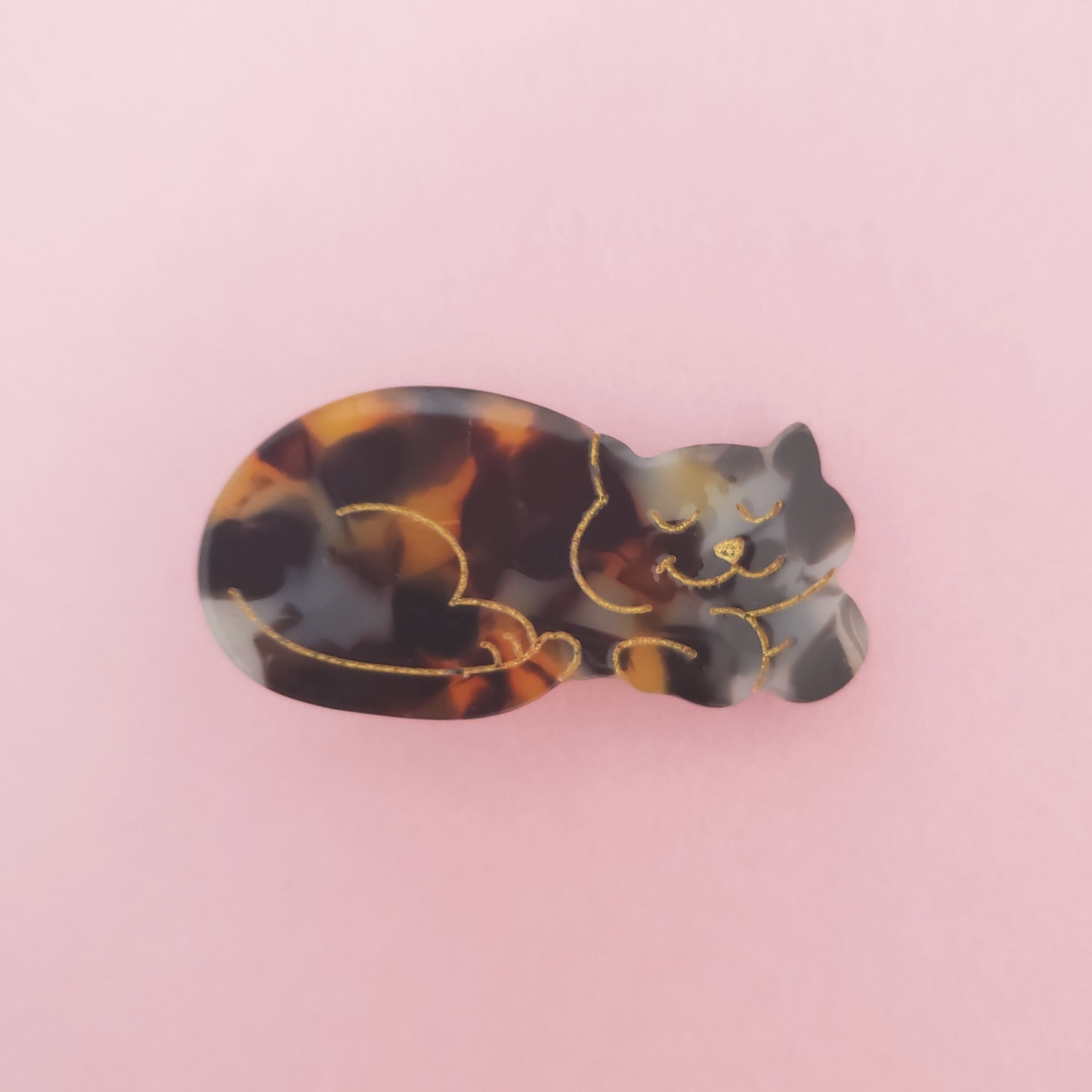 *RESTOCK*【Coucou Suzette】Barrette Chat Isabelle / Tortoiseshell Cat ...