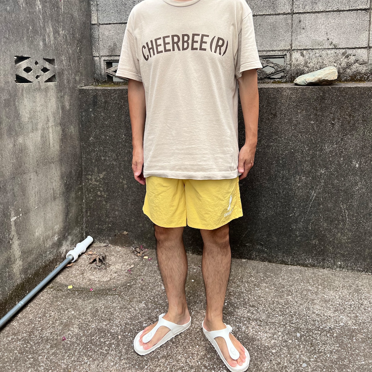"Silhouette Logo" NY SHORTS | CHEERBEE(R) ONLINE SHOP