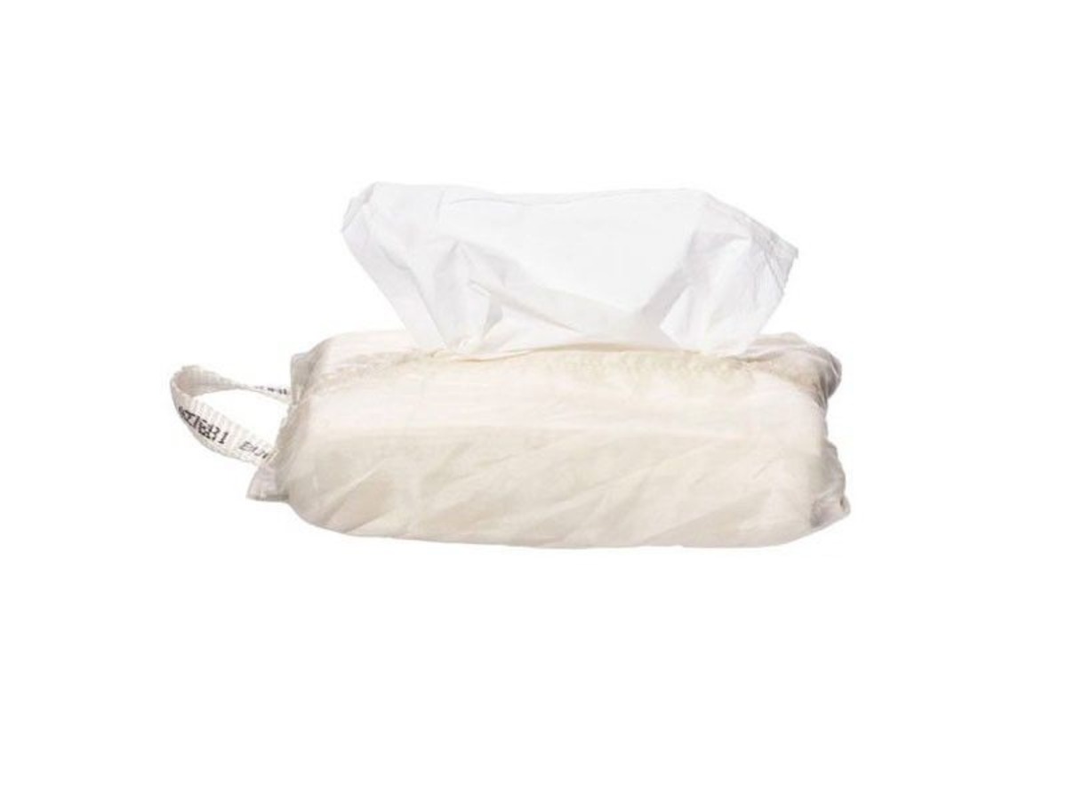 VINTAGE PARACHUTE TISSUE COVER〈WHITE〉 | THE STANDARD MANUAL
