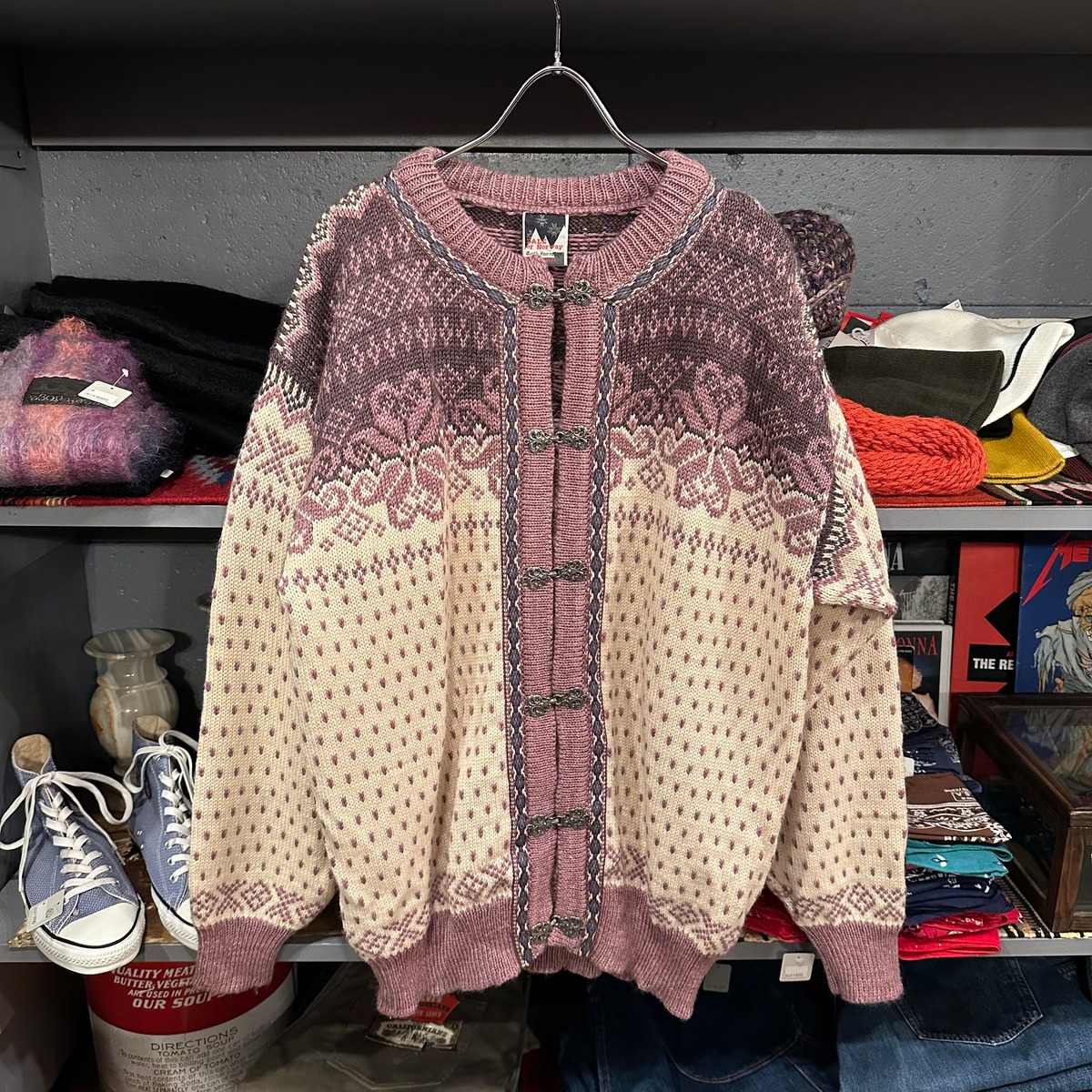 DALE of NORWAY Wool Knit Tirol Sweater | VOSTOK