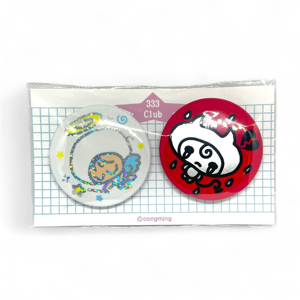 Congming * 333 club badge set | transparent cave