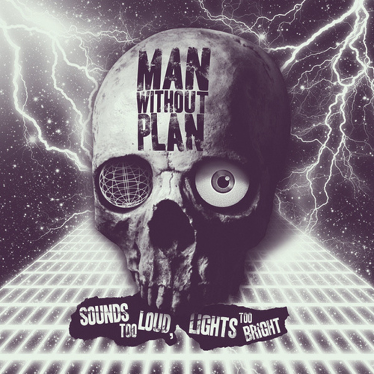 man without plan / sounds too loud, lights too bright cd | punker than me.