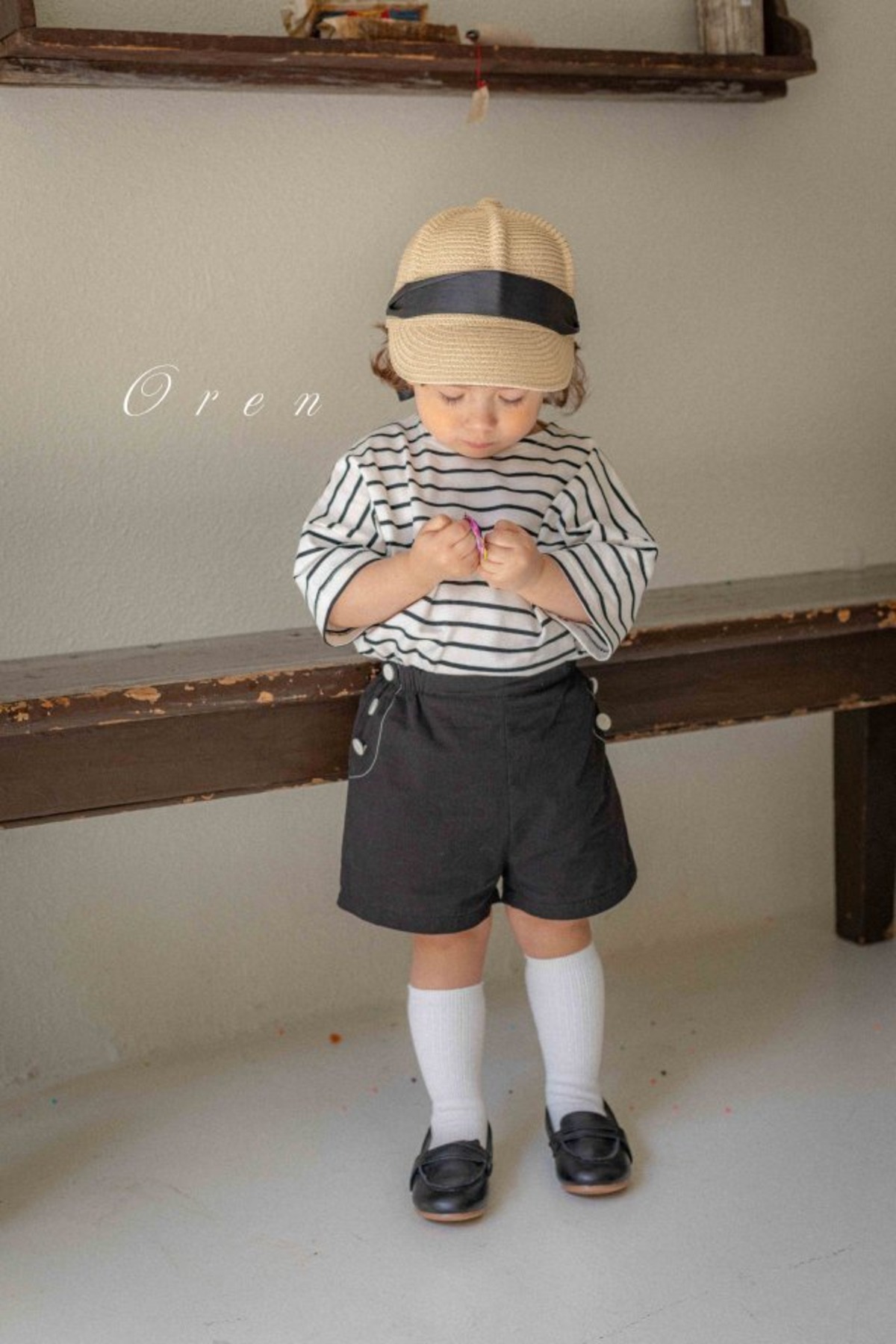 FAINAL SALE 〗2025夏新作 OREN オレン ドレーヌセント セットアップ【baby】 | Little Bloom-リトル ...