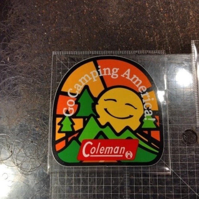 Coleman Sticker 2pSet / 800yen / コールマンステッカー2枚セット | TUSH GENERAL STORE