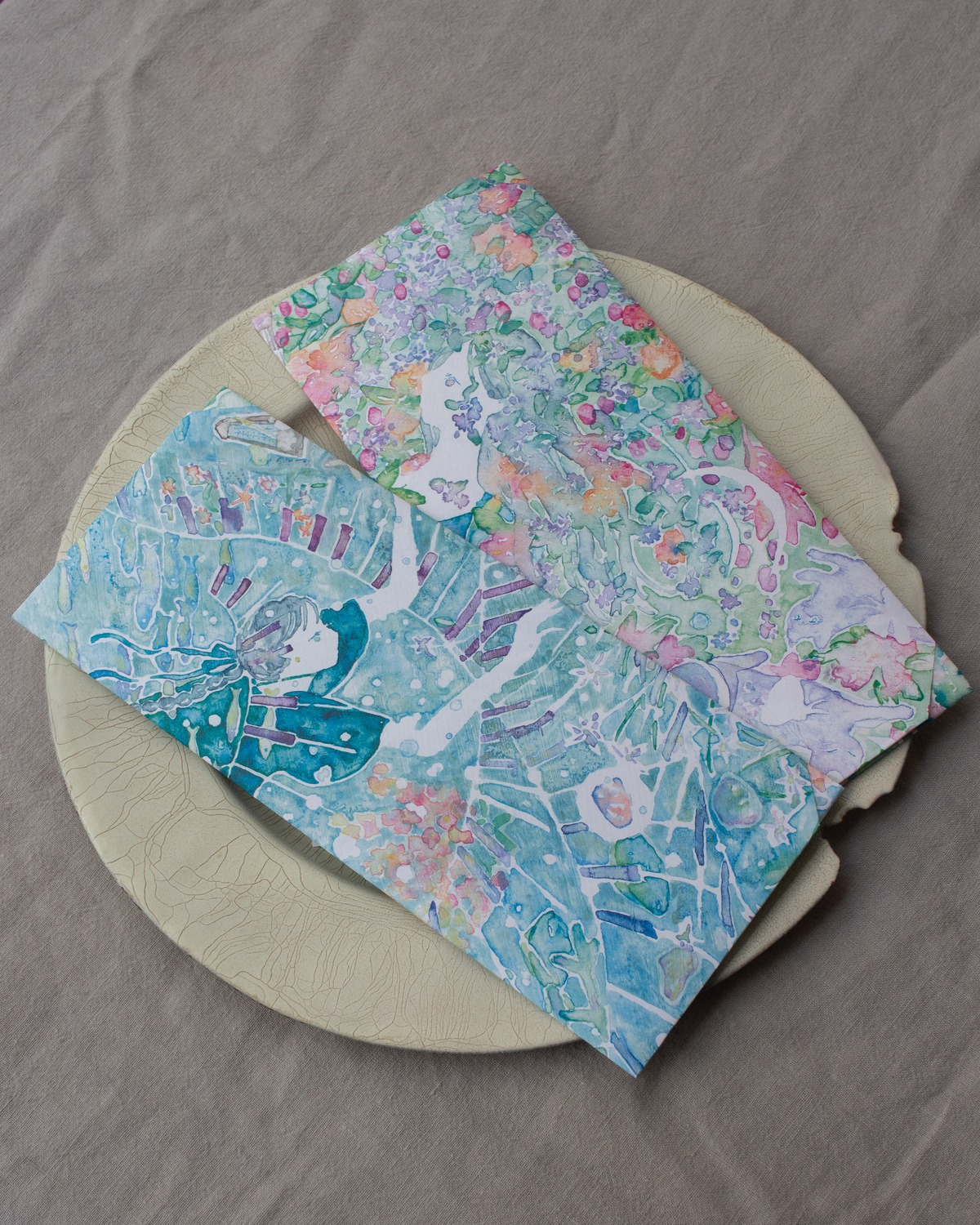 清水美紅 × lolo wrap letter set utopia | LETTER STAND lolo