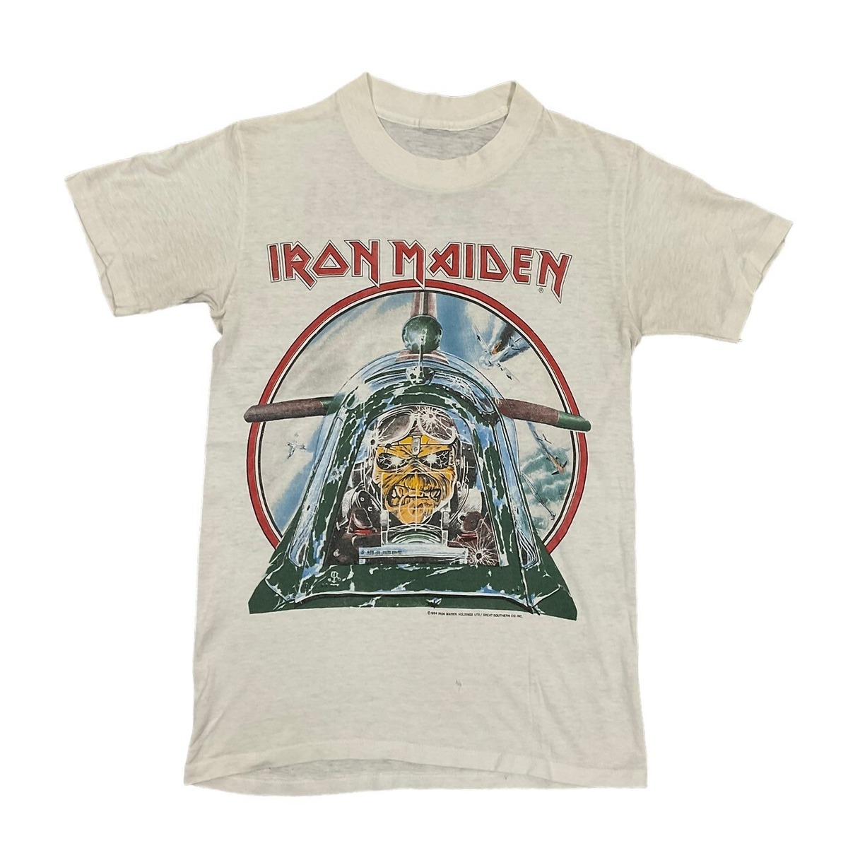 80s "Iron Maiden" Aces High Band Tee | Pigsty Amemura