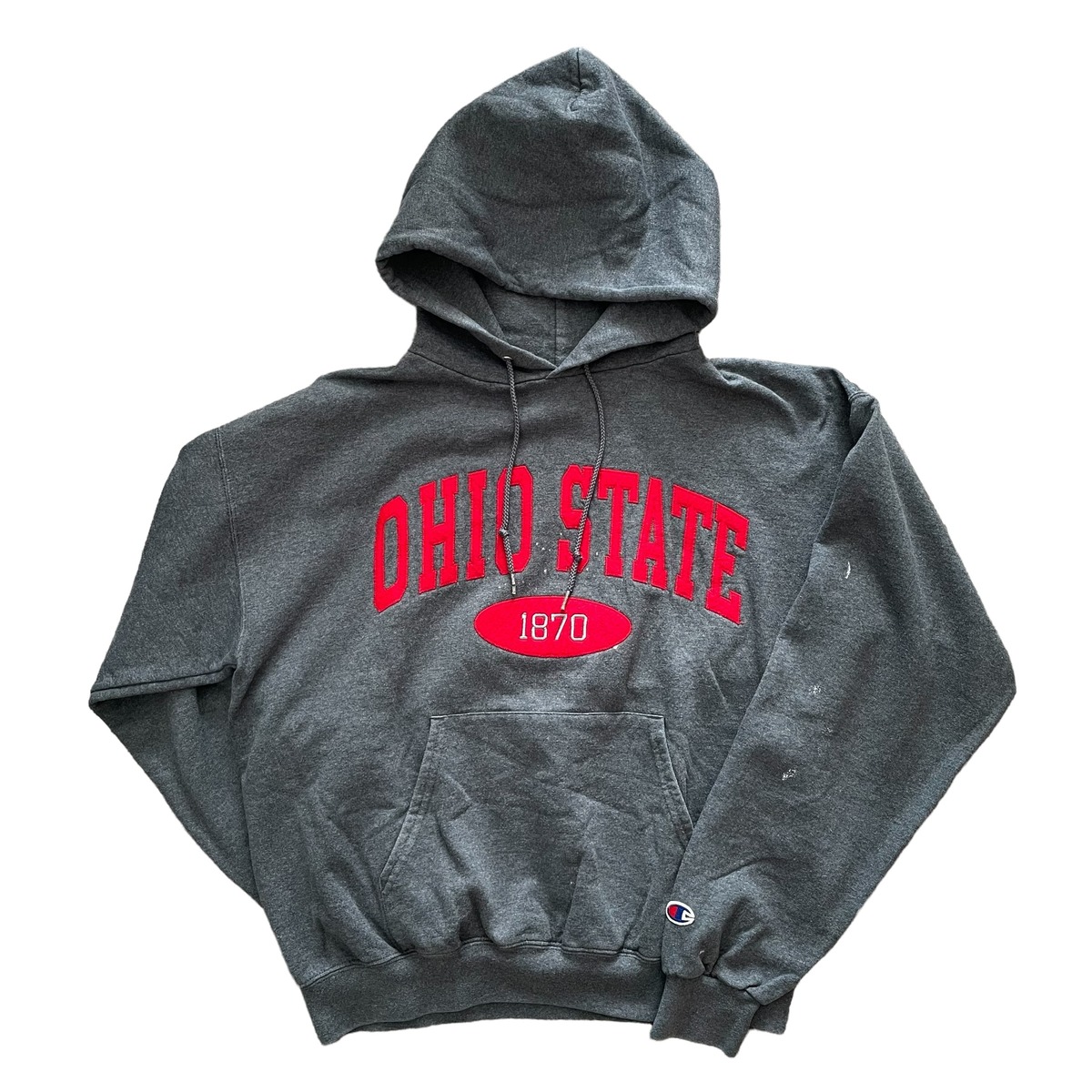 00s Champion Ohio State Print Sweat Parka | Aim vintage