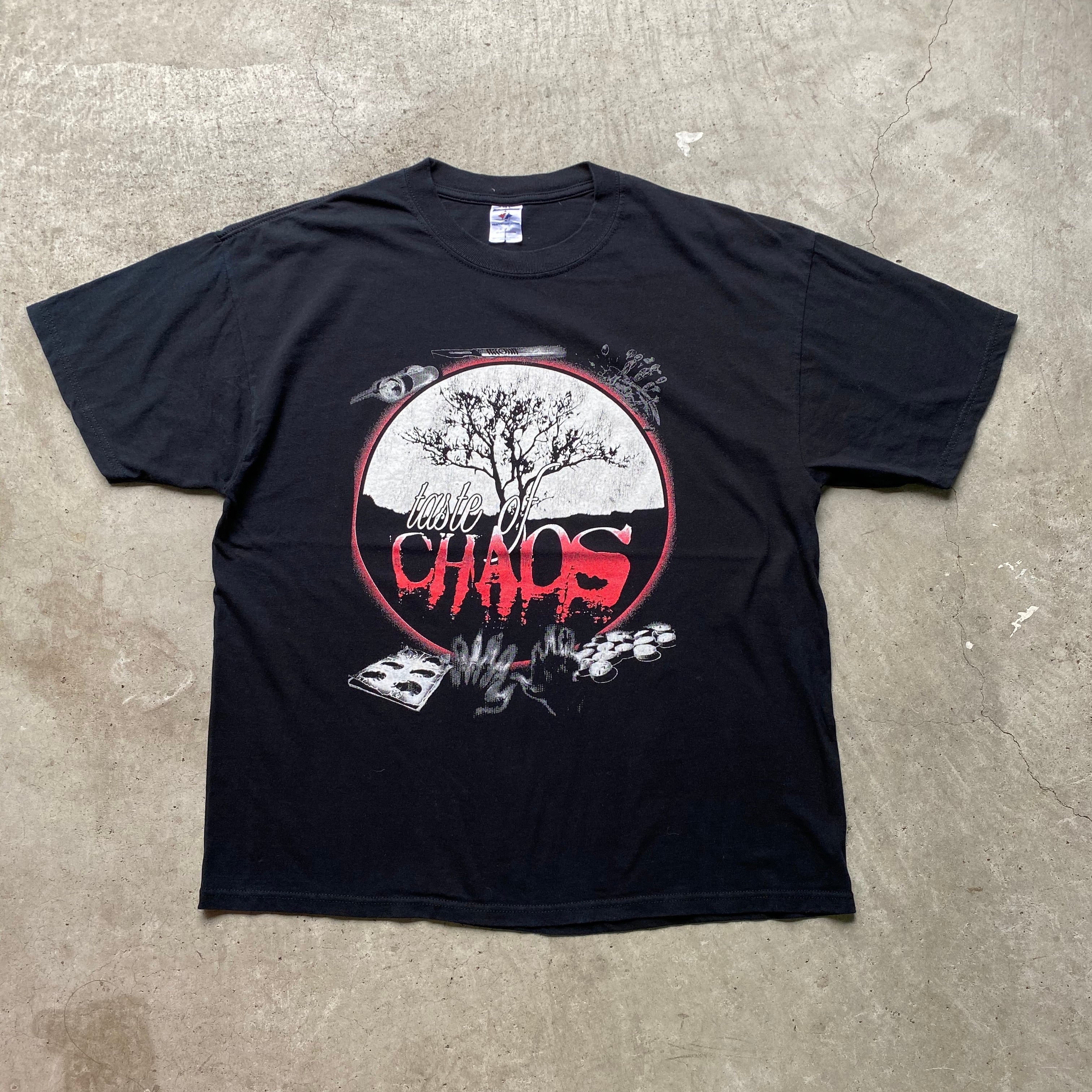 taste of CHAOS 2005 フェス ツアー バンドTシャツ メンズXL 古着 【Tシャツ】 | cave 古着屋【公式】古着通販サイト