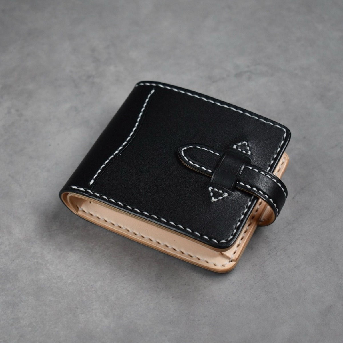 Butterfly half wallet【BL TYPE black】 | COOTAR