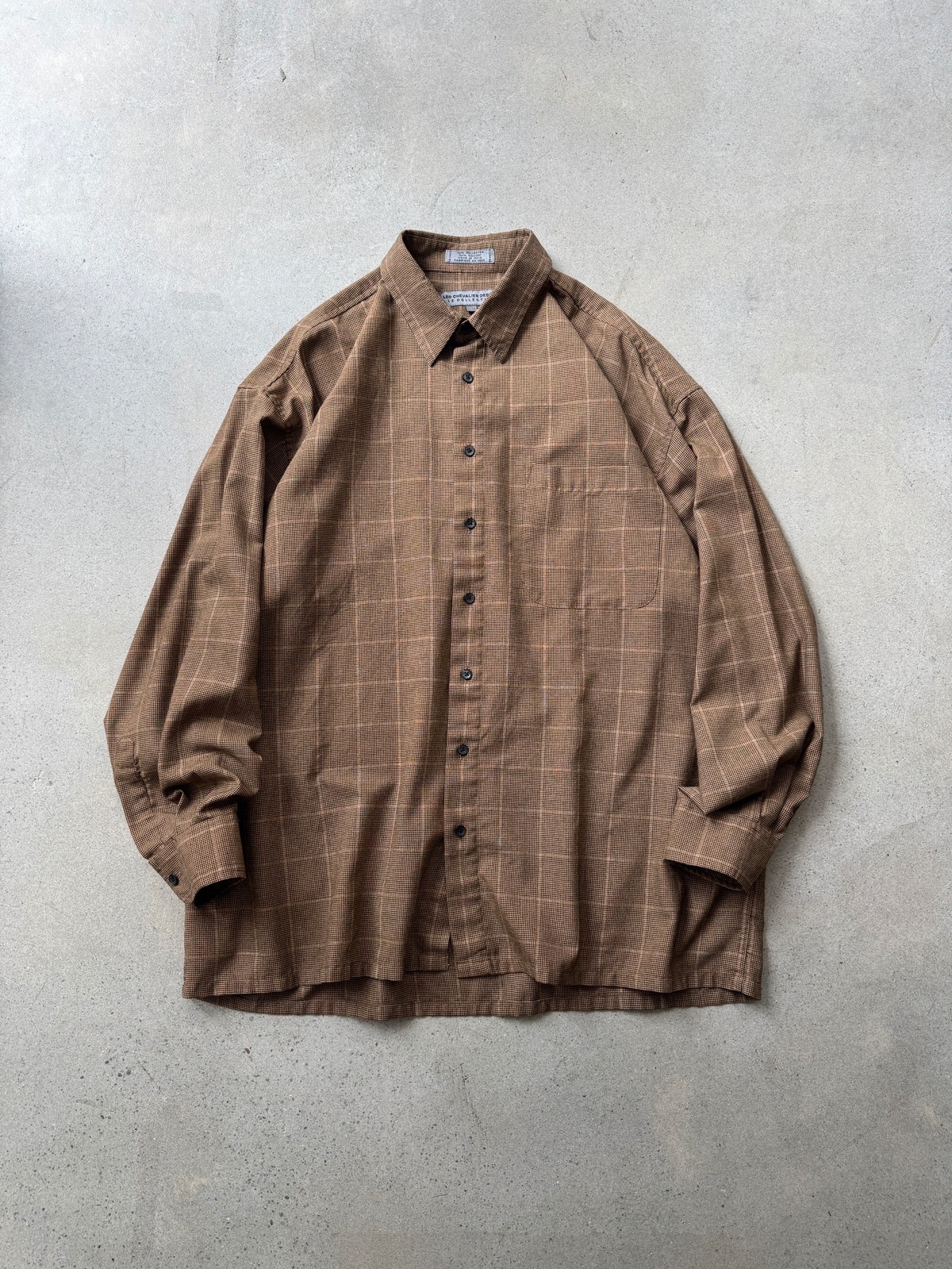 Leo Chevalier Design Plaid Pattern L/S Shirts | KLIPP
