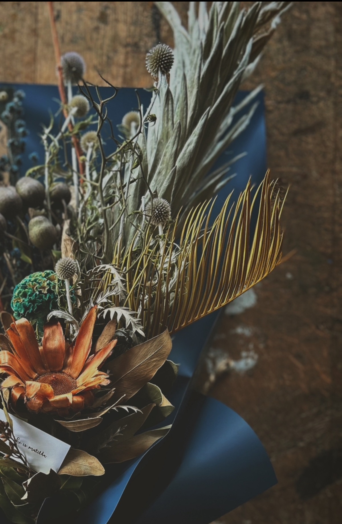 ※ご専用オーダーフォーム she is matilda. swag standard Blue×White×silver green ...