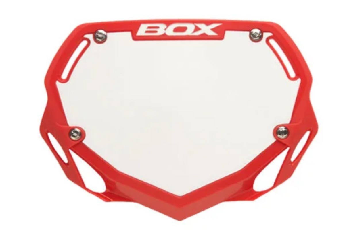 BOX TWO Number Plate Small/Large | bmxshop