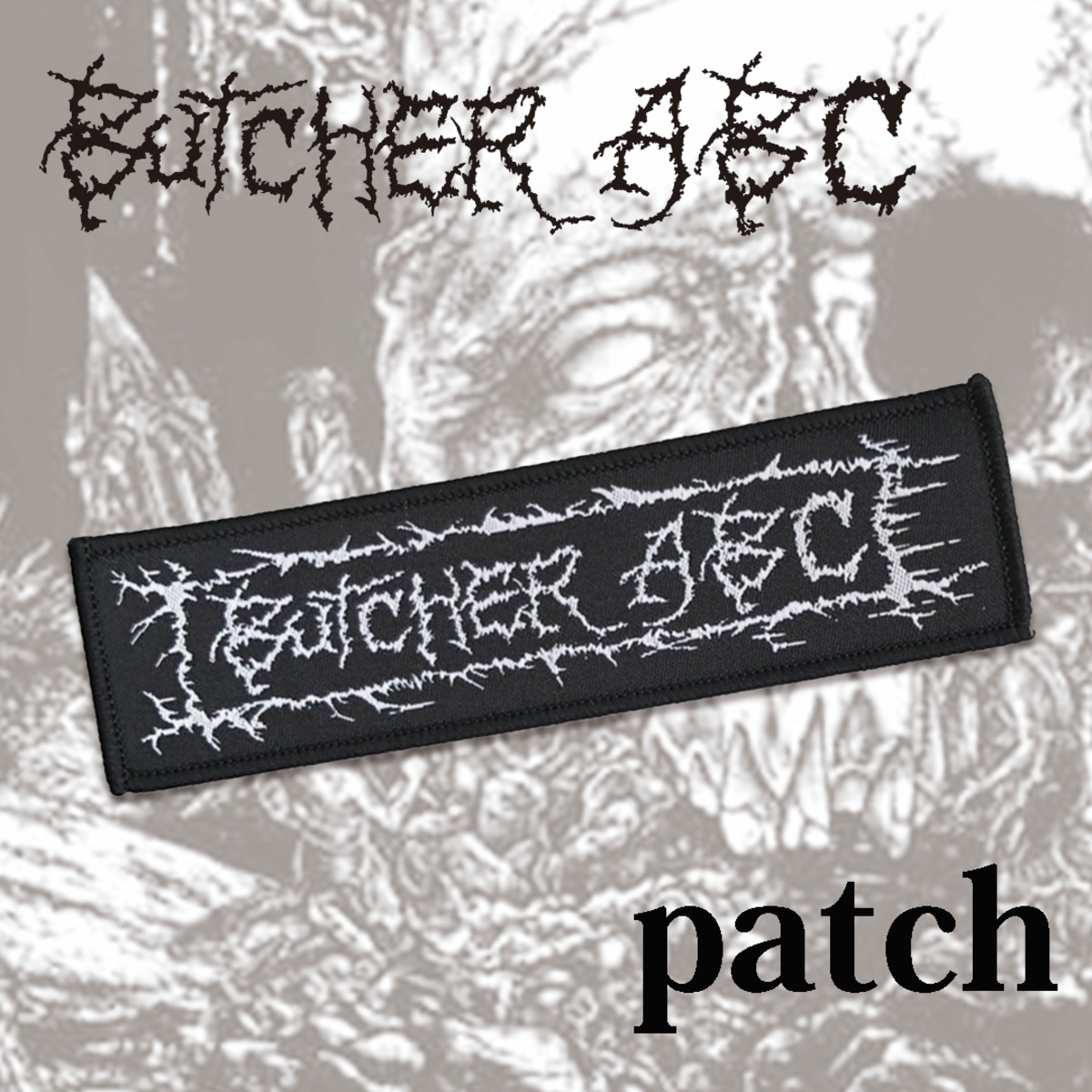 BUTCHER ABC logo patch | KANDARIVAS offical store