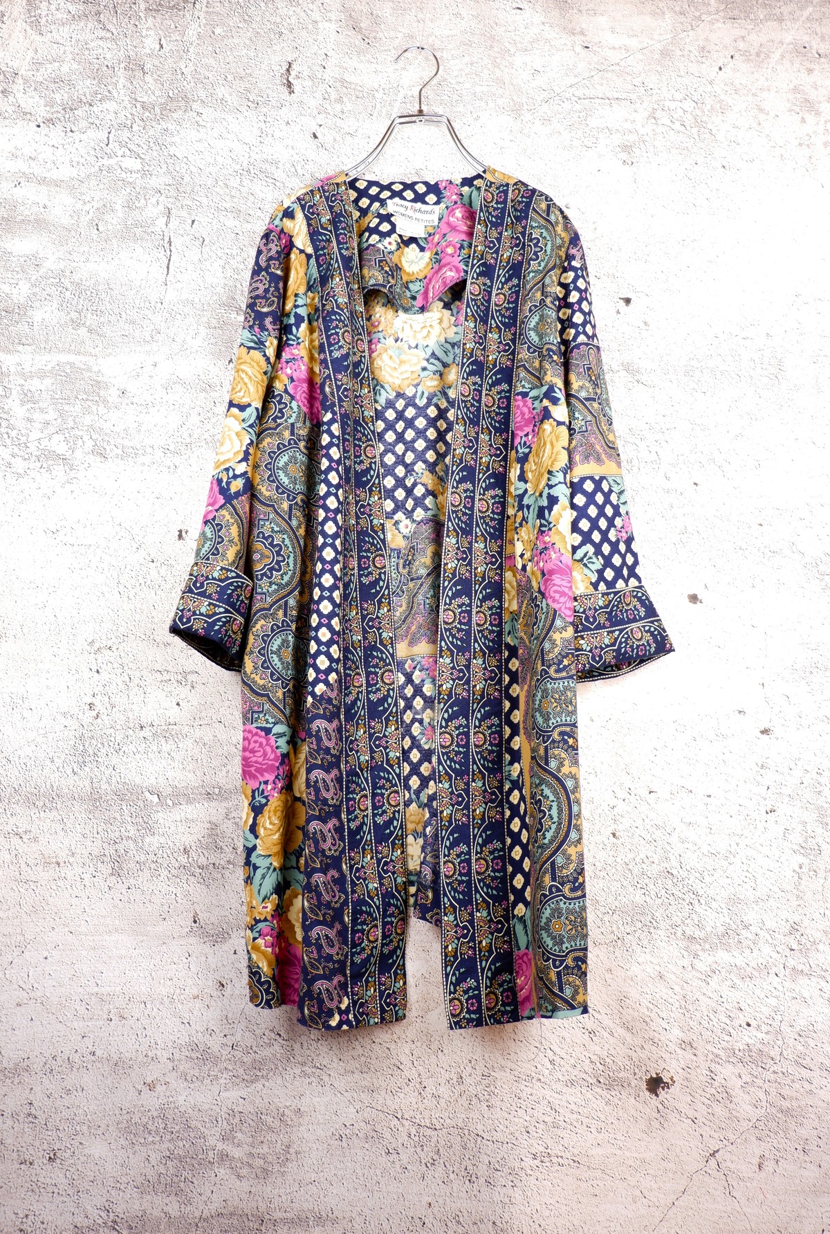 Tracy Richards 総柄ガウンカーディガン | laut