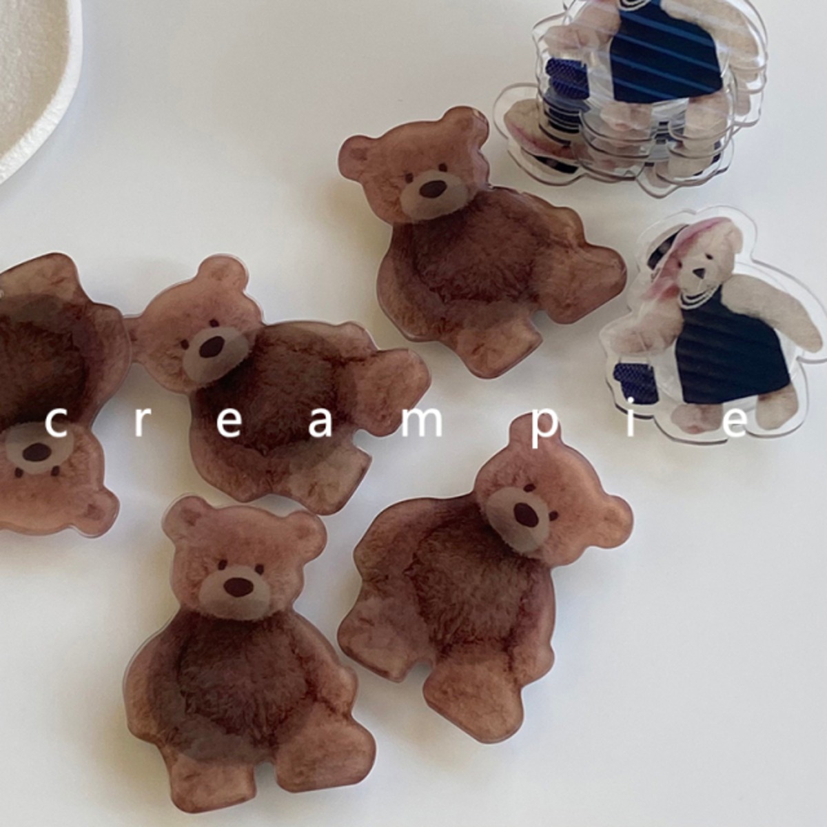 携帯に♡ぺったんteddy bear | chouchoubear