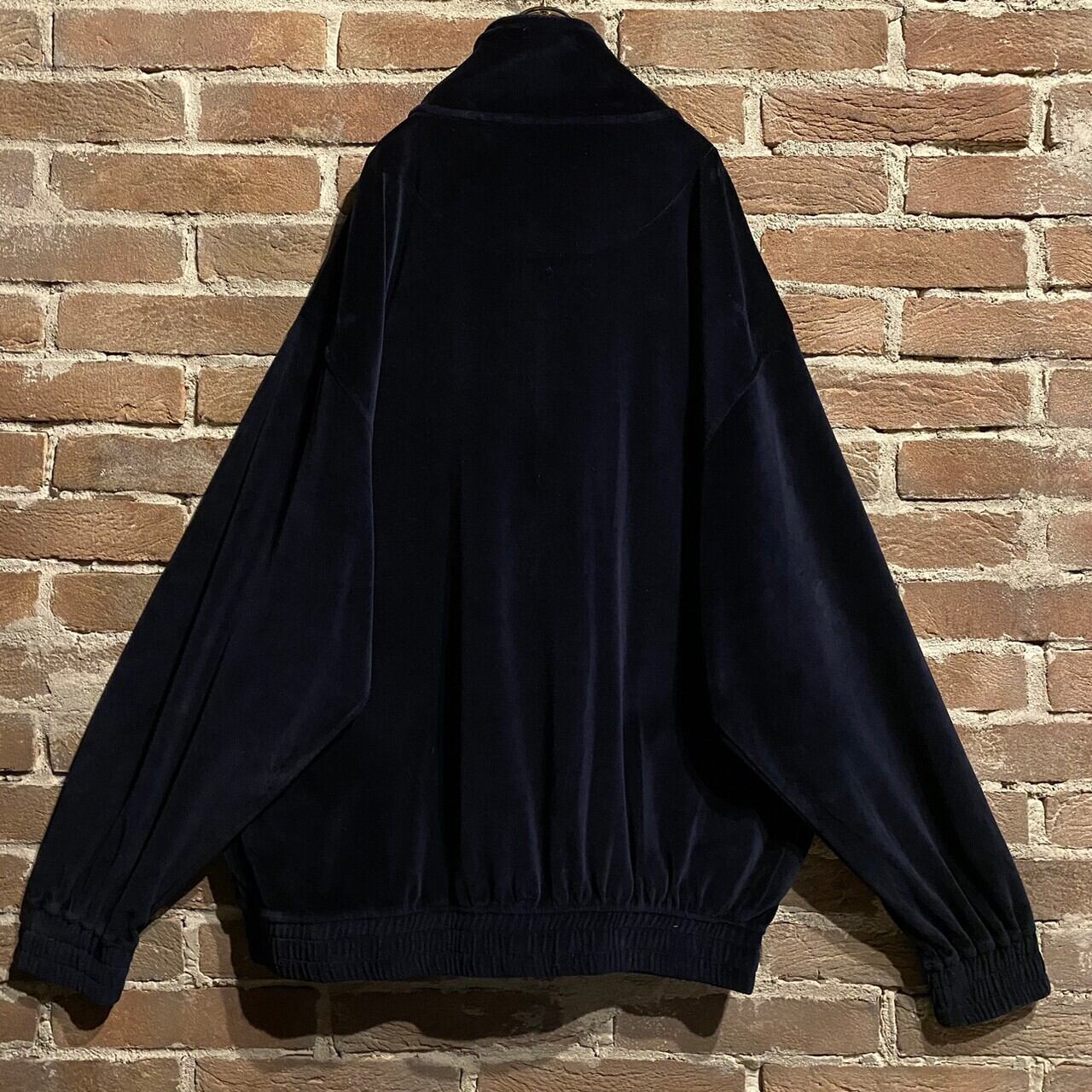 【Caka act3】Loose Silhouette Beautiful Velour Bicolor Track Jacket ...
