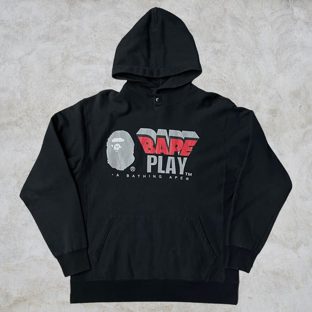 90’s A BATHING APE Design Hoodie “Reverse Type” | curb