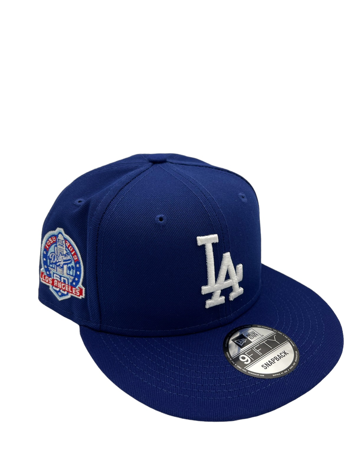 NEW ERA LOS ANGELES DODGERS 60TH ANNIVERSARY GLACIER BLUE EDITION ...