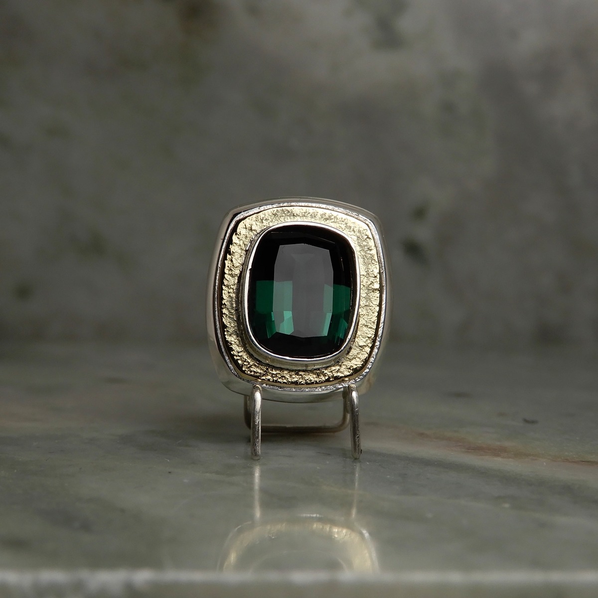 revive order mineral ring sv/K18/tourmaline 2.21ct | RABEA / ラベア