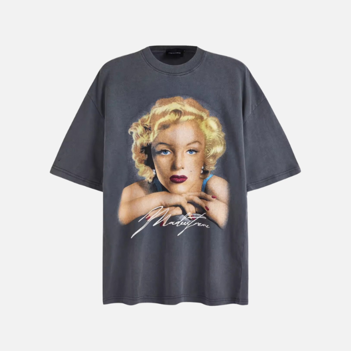 【FLEX0895】Marilyn Monroe Oil Painting Print Tee | FLEX MADE | フレックスメイド