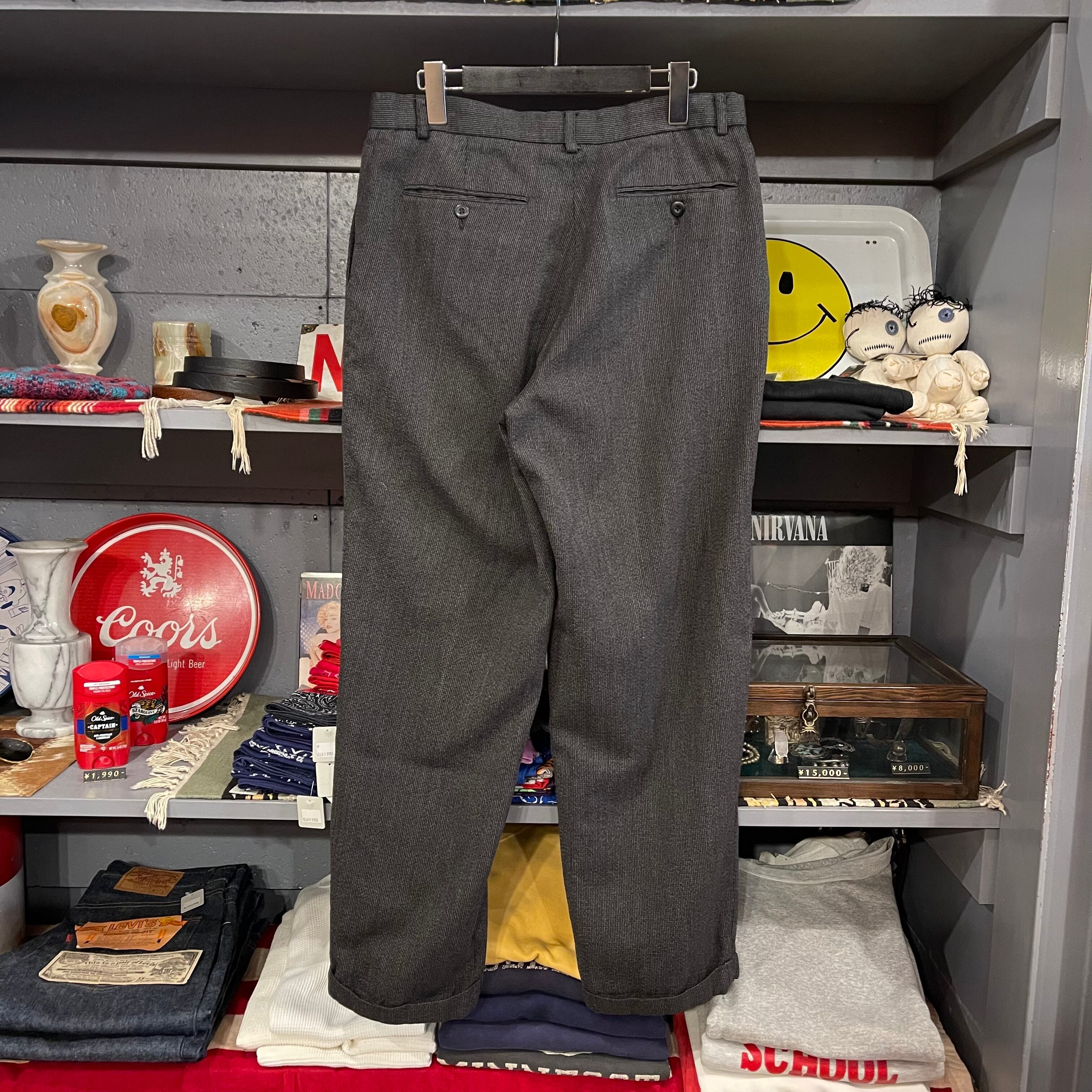 Polyester× Rayon 2 Tuck Slacks | VOSTOK