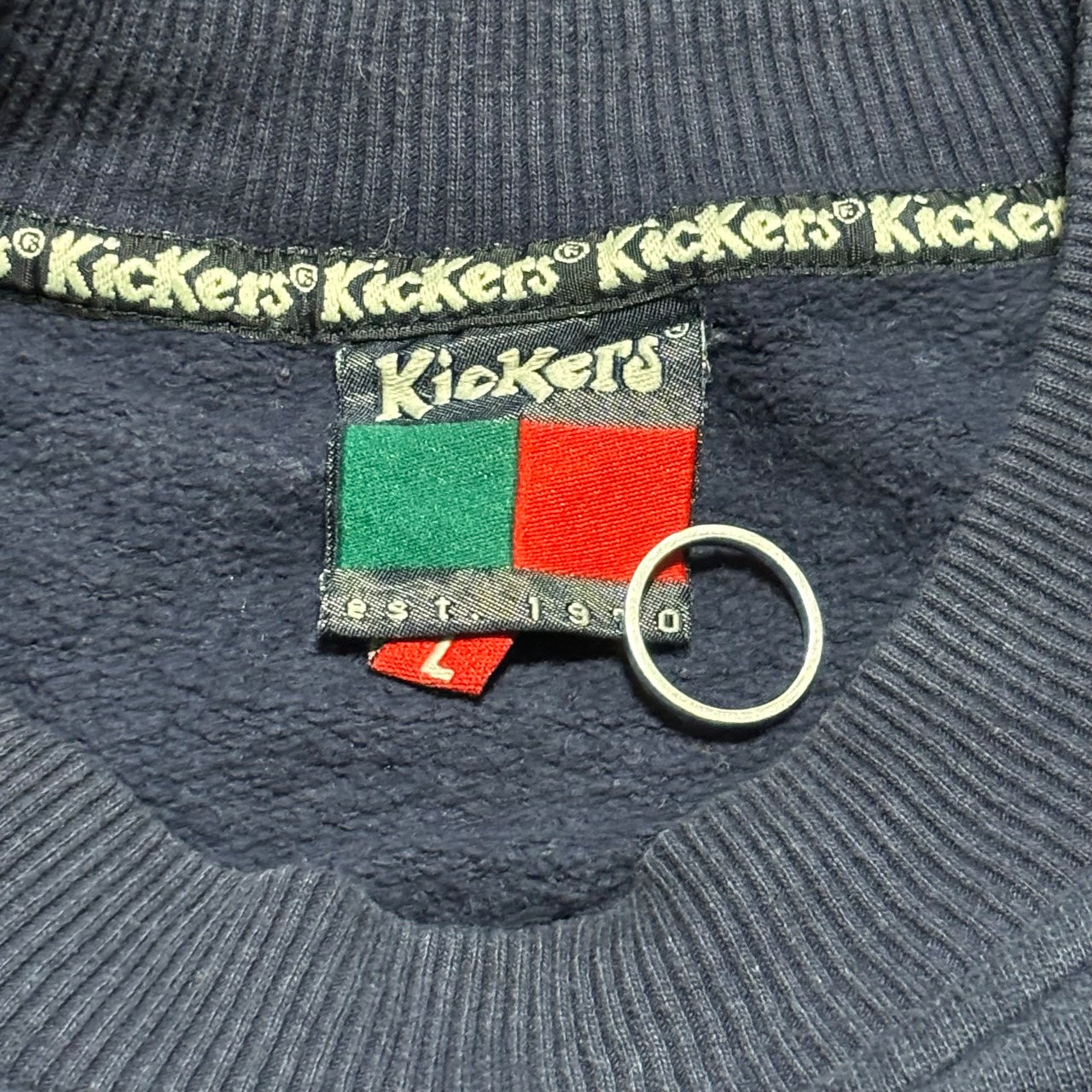 90s kickers embroidery sweat | Tyrol used clothing store