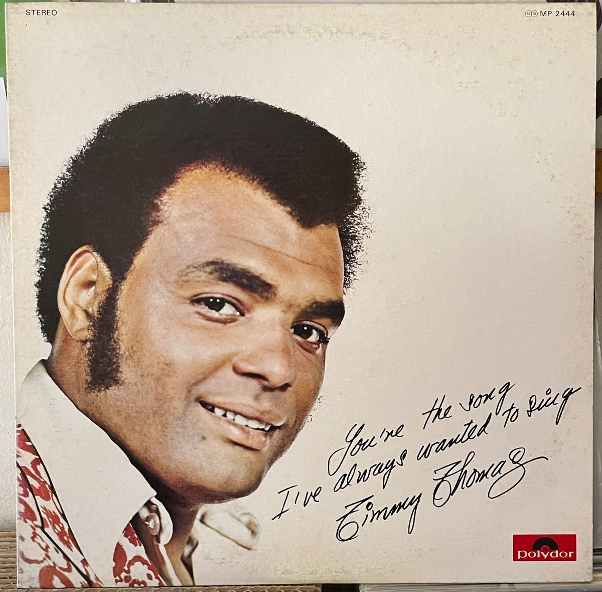 Timmy Thomas ‎ "You're The Song I've Always Wanted To Sing" Japanese ...