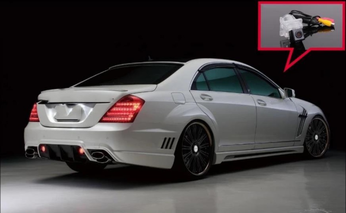 メルセデスベンツ Sクラス W221/sl w231 r231 アンドロイドナビ用 オプション バックカメラ | importparts ...