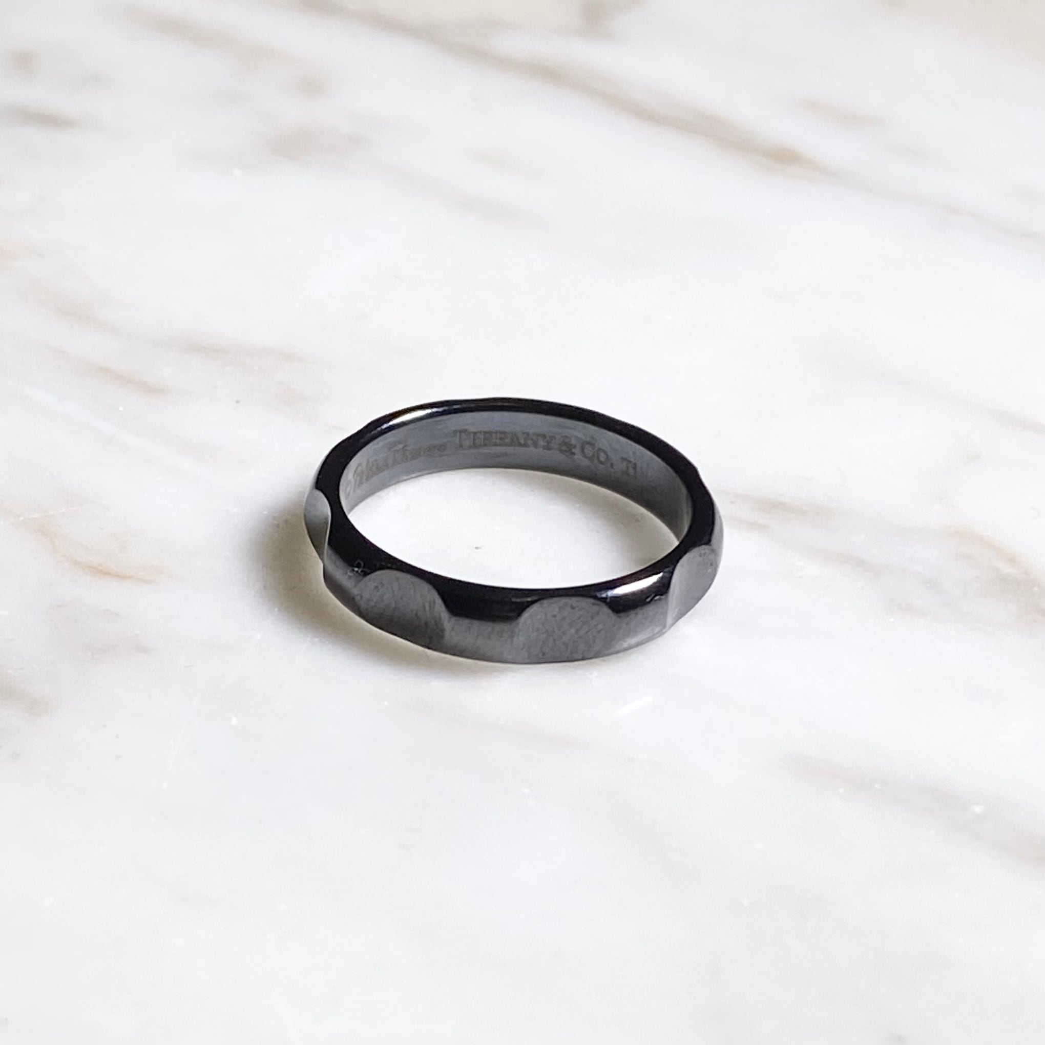 TIFFANY titan ring “paloma groove” | NOIR ONLINE