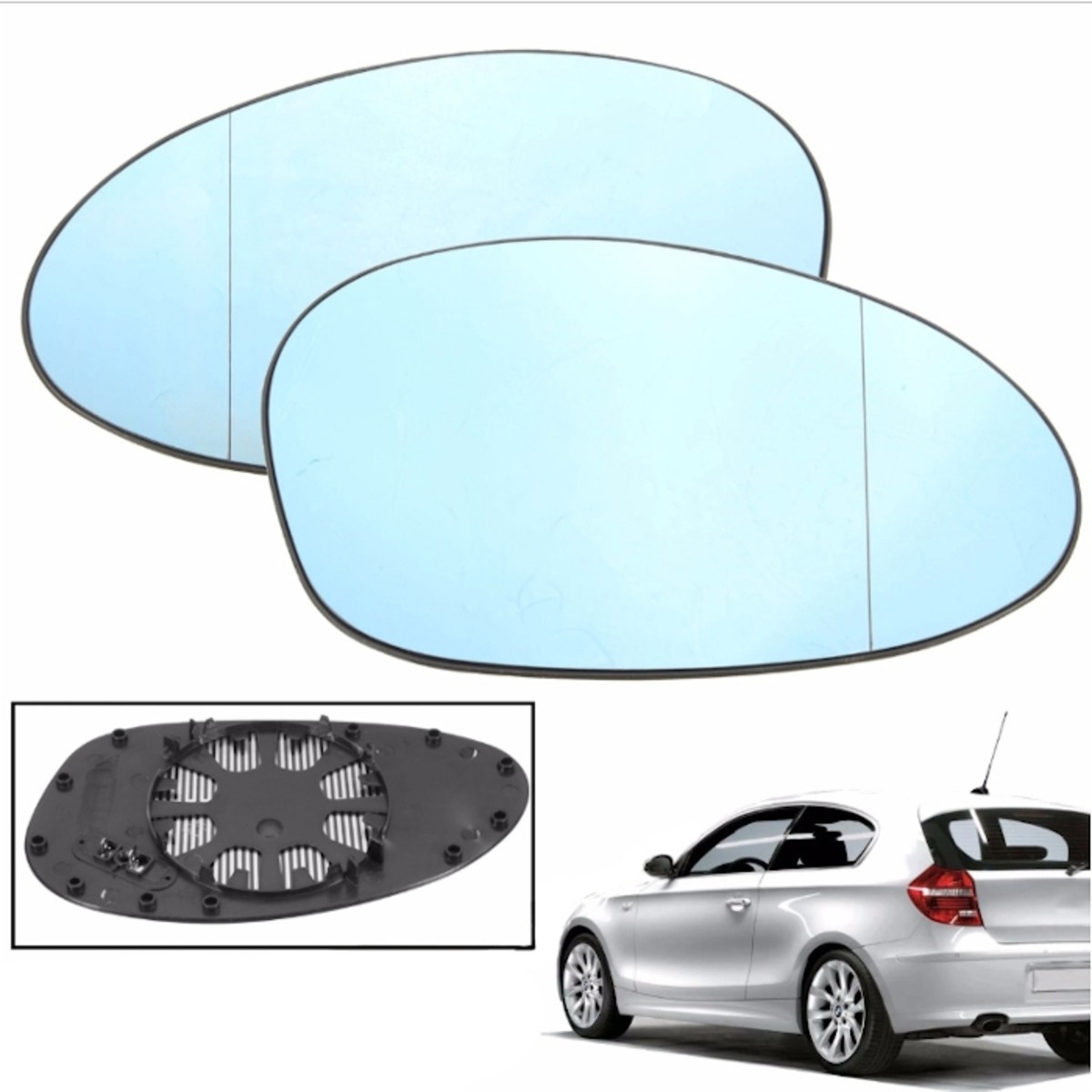 サイドミラー 防曇 加熱式 51167145268 51167145267 2010～2016 BMW 1シリーズ 3シリーズ Z4 E81 ...