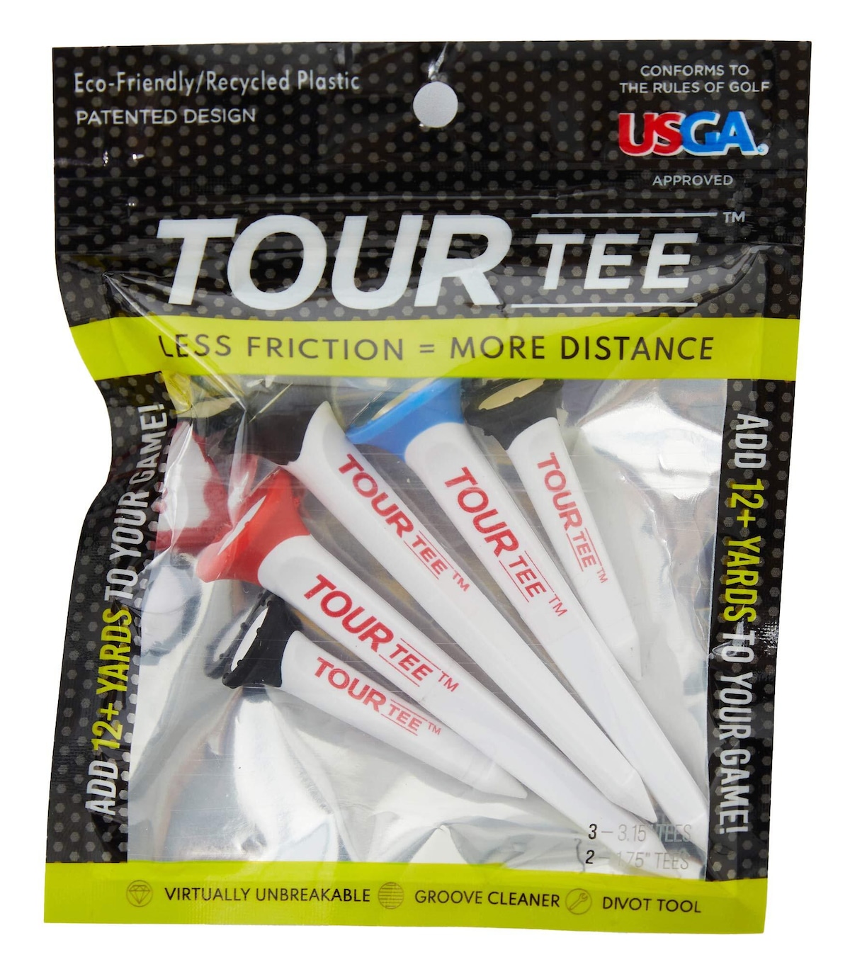 Tour Tee COMBO ゴルフティー（5本入り）ミックス | FJ即配ストア