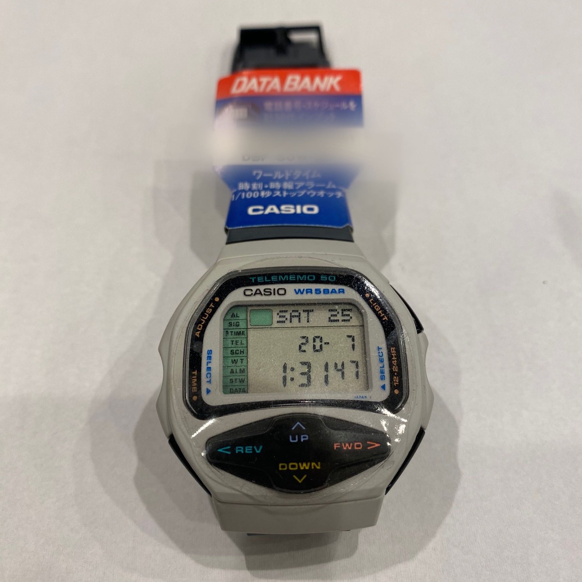 Ultra rare!! CASIO DATABANK vintage limited color | kokopelli's watches ...