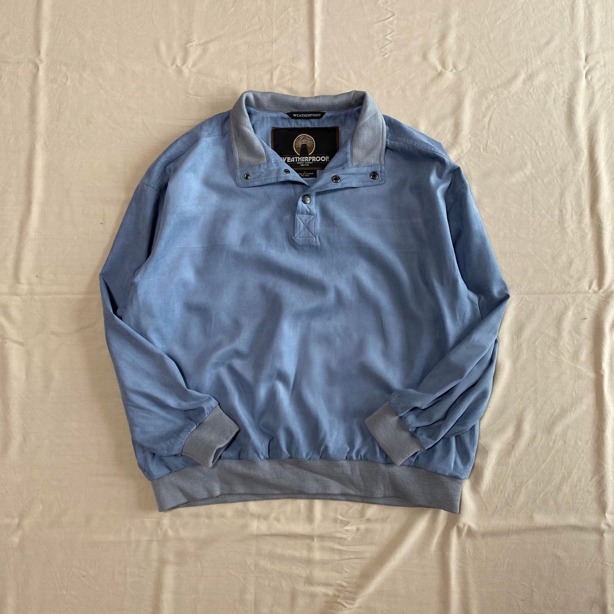 90~00's / peach-skin pullover jacket | VANPELT