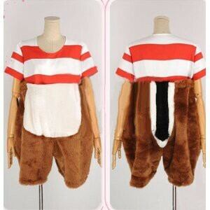 K1238 ディズニー チップ&デール 風 コスプレ衣装 cosplay