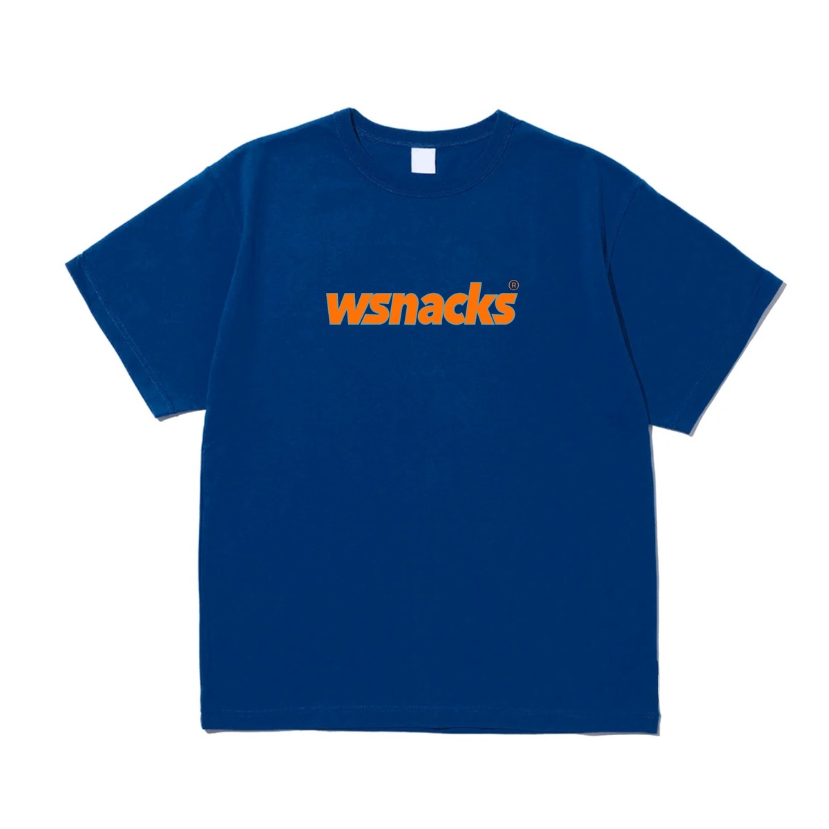 "Color logo Tee"【Blue】 | Wsnacks