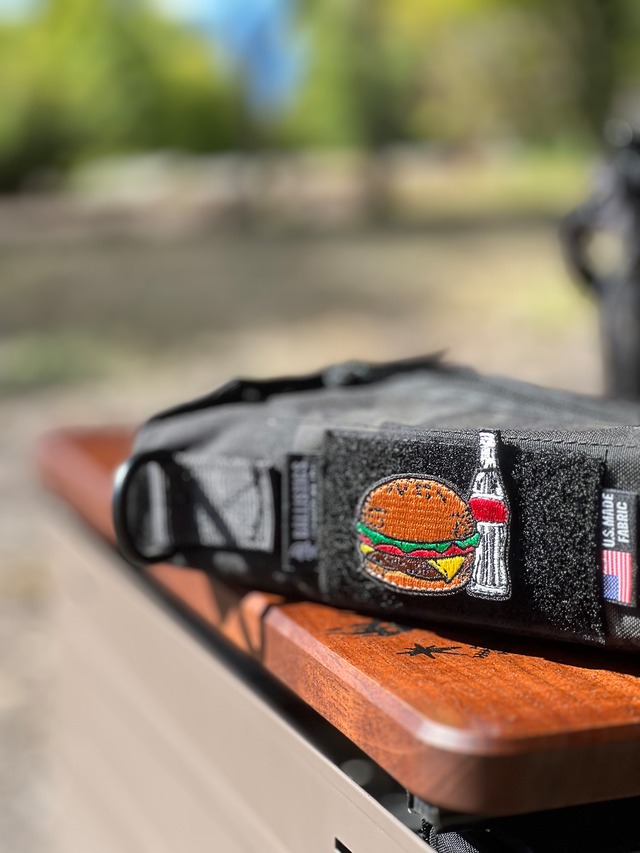 B&C Velcro patch - Graphic Logo- | AMERICAN BURGER & COLA