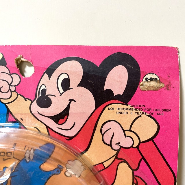 MIGHTY MOUSE PINBALL マイティ･マウスのピンボール 未開封 1973年 ヴィンテージ | ライナス・ブランケット