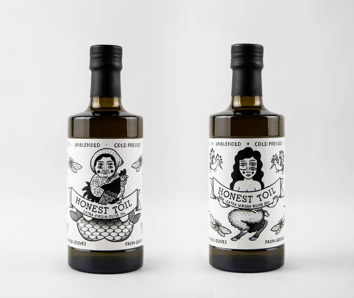 エキストラバージンオリーブオイル[500ml]【HONEST TOIL】 | LONDON PANTRY